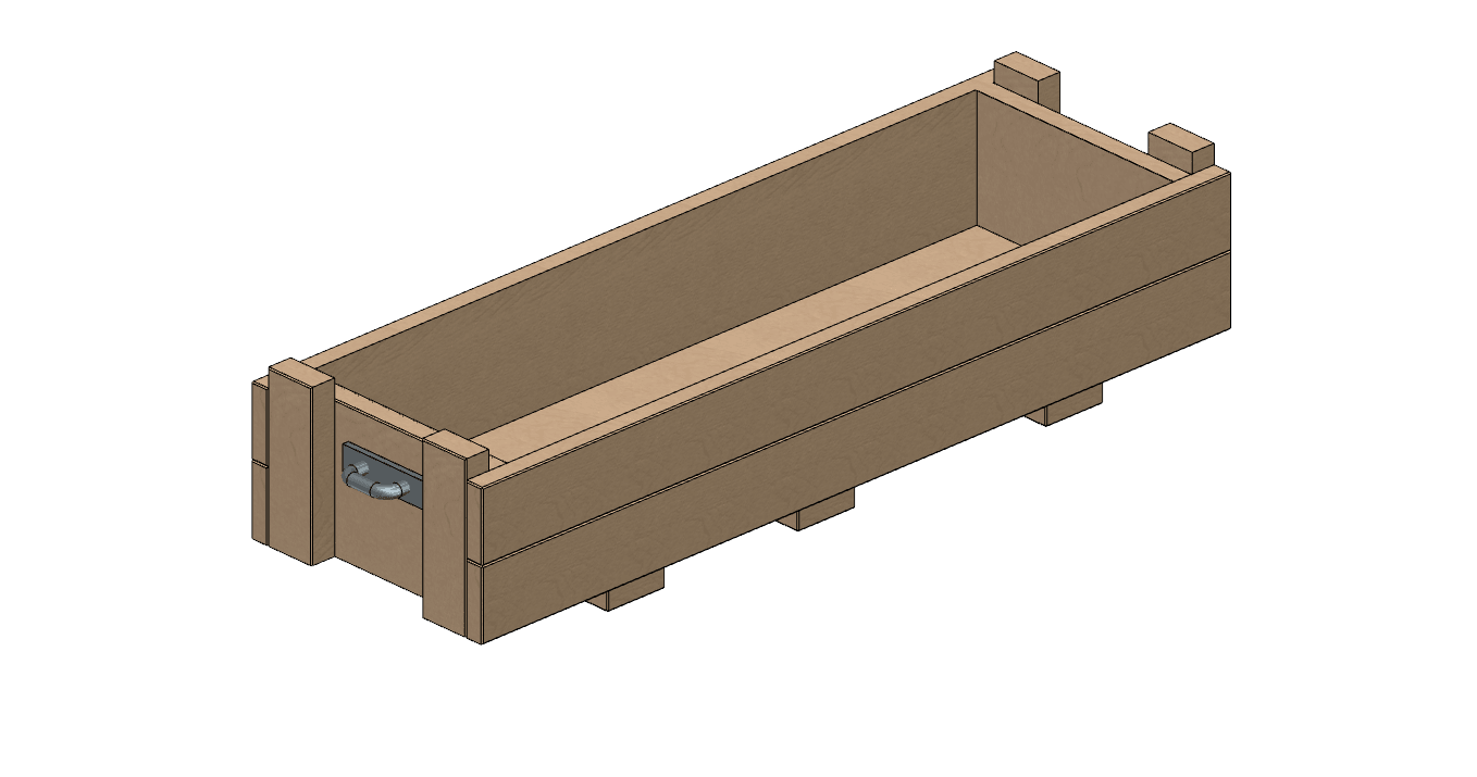 STL file rocket crate 1/10・Model to download and 3D print・Cults
