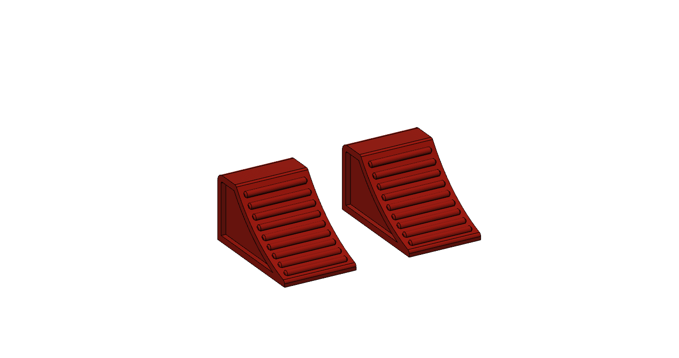 Free STL file wheel chock 1/10 🛞・3D printable object to download・Cults