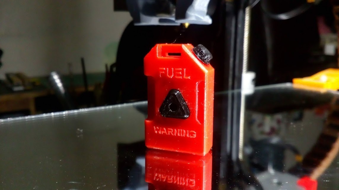 3D printed Fuel can set v3 scale 1/10 • made with creality ender 3・Cults
