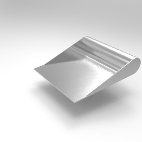 Download free STL file Cutting Board Scraper Scooper • Design to 3D ...
