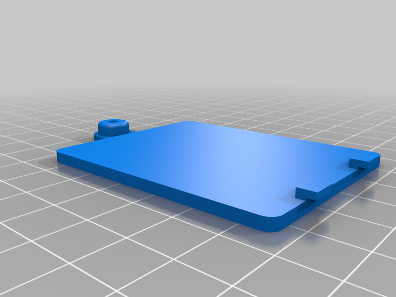 Free STL file Rock Band Guitar Battery Cover with screw・3D printing ...