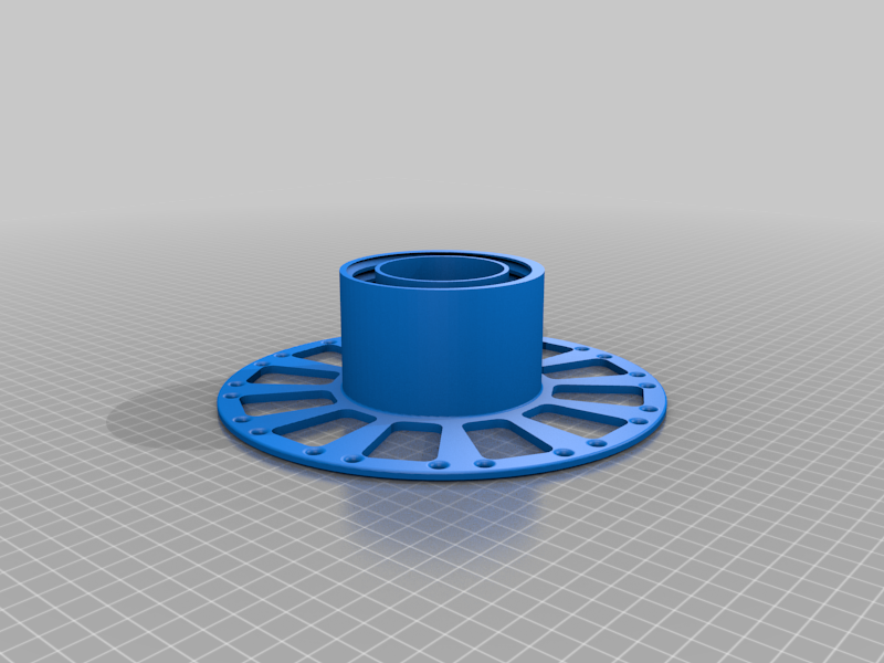 Free STL file Reusable Filament Spool - eSun and Inland compatible ...