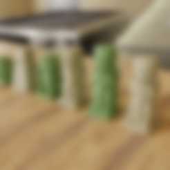 Download 3MF file Aztec Olmec Chess pieces with Board 3D print model ...