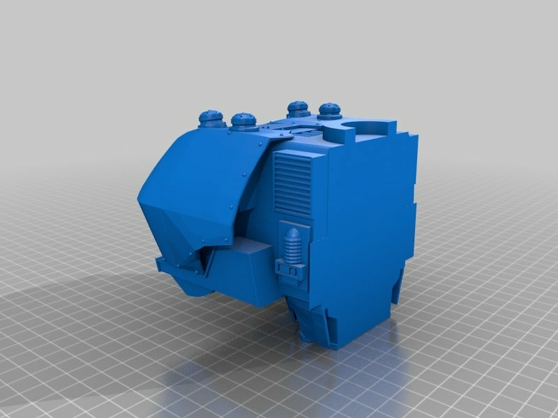 Free STL file Reaver Titan Alternate Body ⚔・3D print object to download ...