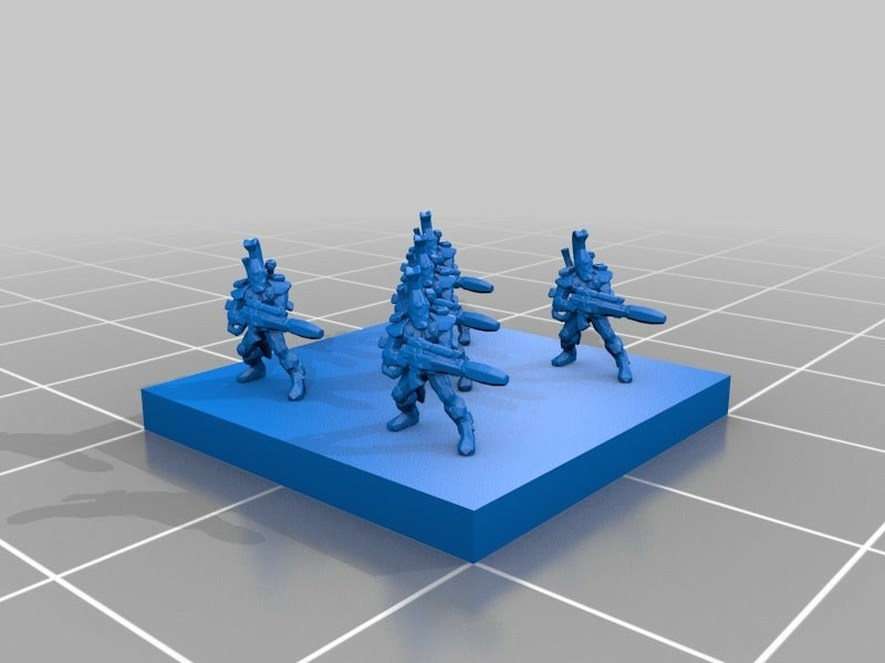 Free STL file Epic Space Elf Infantry 🛰・Model to download and 3D print ...