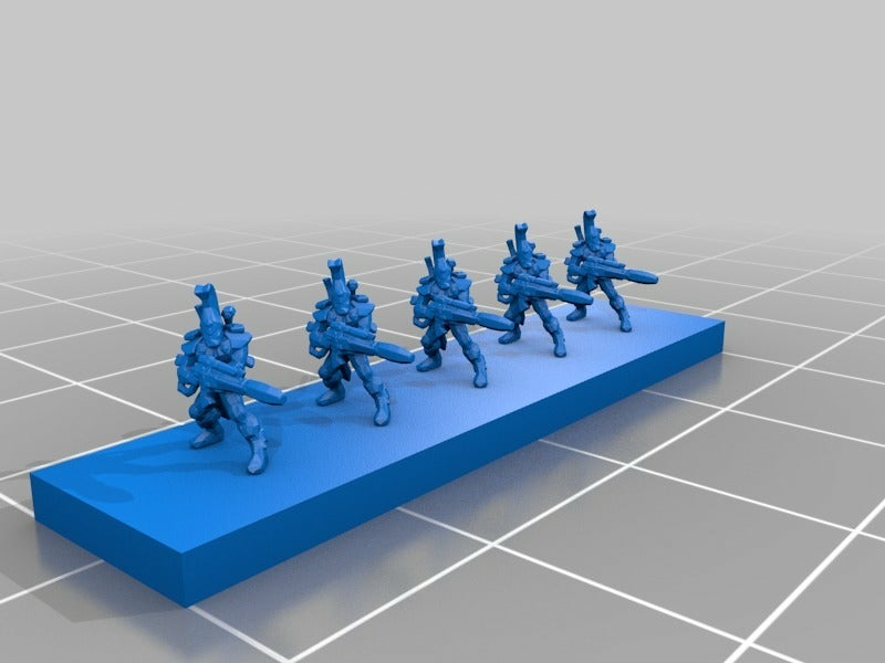 Free STL file Epic Space Elf Infantry 🛰・Model to download and 3D print ...