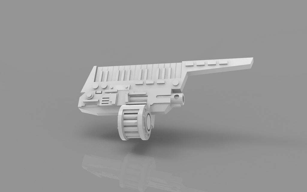 Free STL file Heavy Weapon Keytar・Model to download and 3D print・Cults