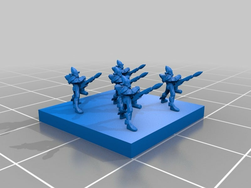 Free STL file Epic Space Elf Infantry 🛰・Model to download and 3D print ...