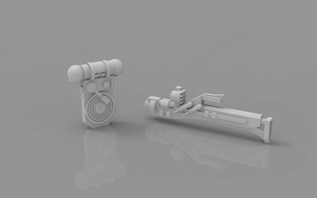 Free STL file Sonic Blaster with Gramophonic Generator ⚔・Model to ...