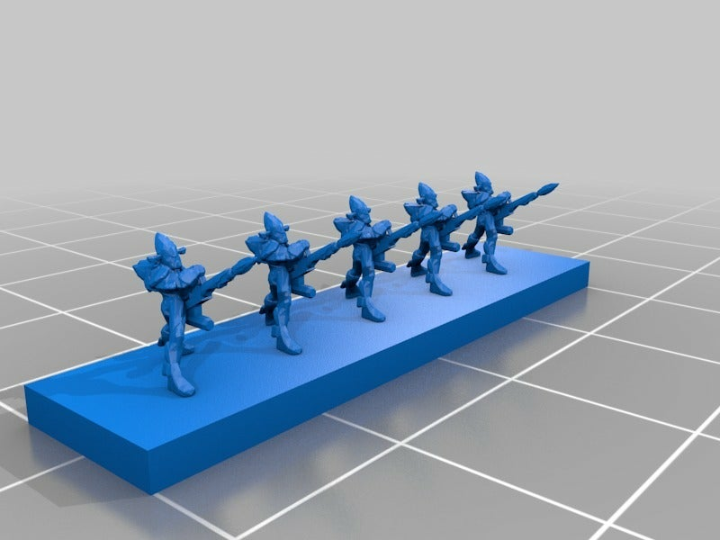 Free STL file Epic Space Elf Infantry 🛰・Model to download and 3D print ...