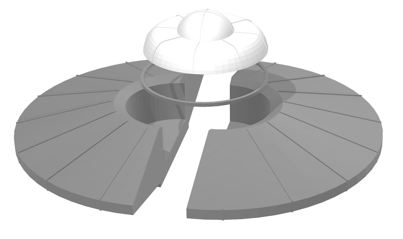 STL file Ambushers Flying Saucer・3D printable model to download・Cults