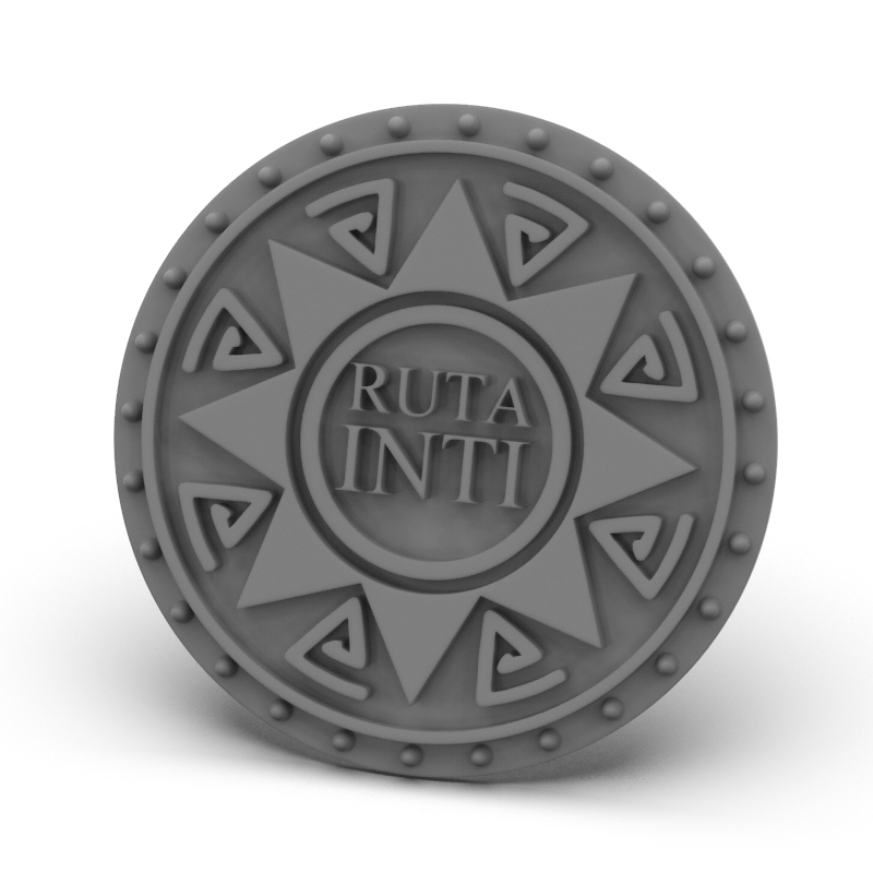 STL file Inti Route Logo・3D print design to download・Cults