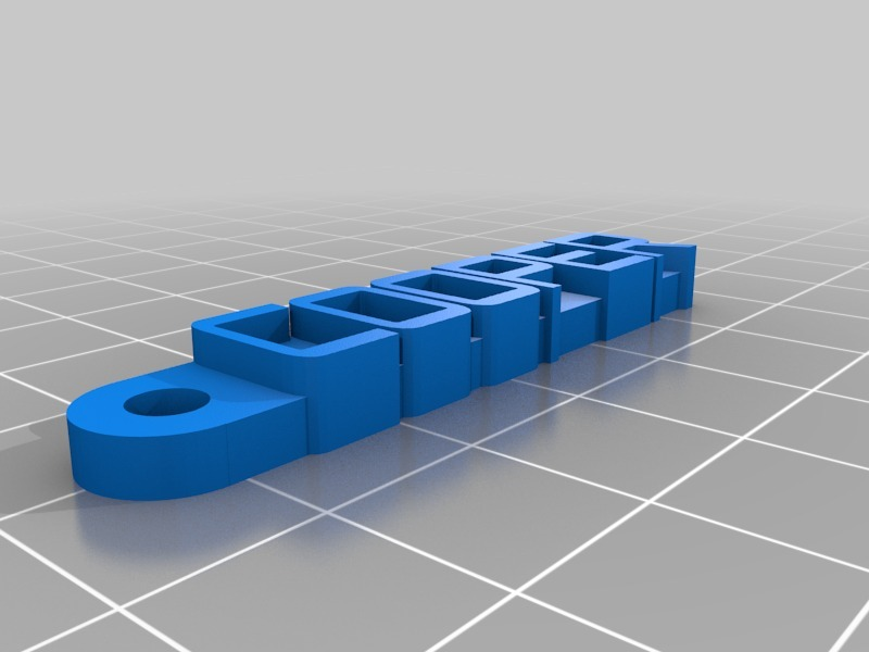 Free 3D file Cooper Keychain 🗝️・Object to download and to 3D print・Cults
