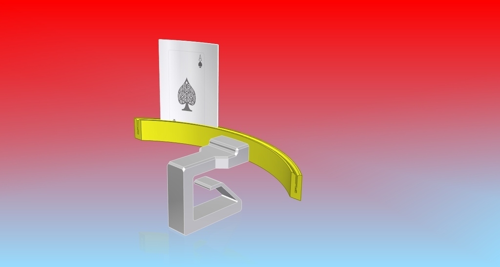 Free 3D file Card Holder・3D print design to download・Cults