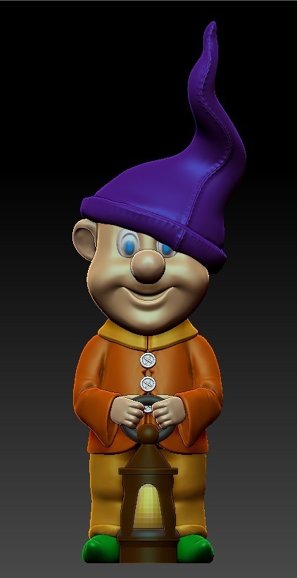STL file Dwarf・3D print model to download・Cults