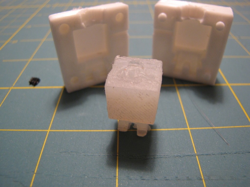 Free STL file MineCraft Player Hotglue injection mold・3D printer design ...