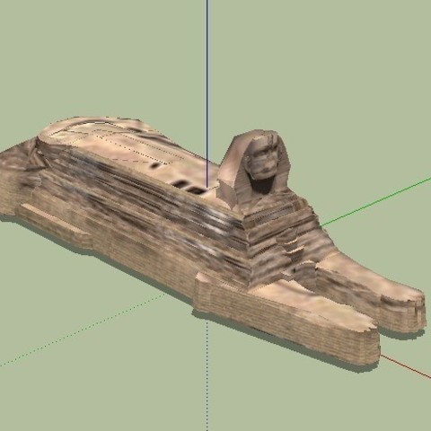 Download free STL file Sphinx • Template to 3D print ・ Cults
