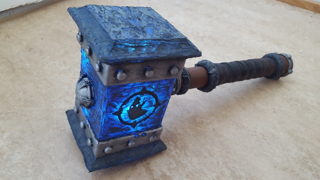 Download free STL file Doomhammer • 3D printable template ・ Cults