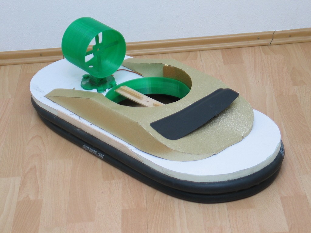 Free STL file 3D-Printed Hovercraft・Template to download and 3D print・Cults