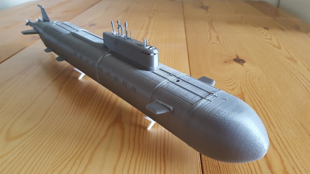 Télécharger fichier STL gratuit K-141 Koursk • Objet pour imprimante 3D ...