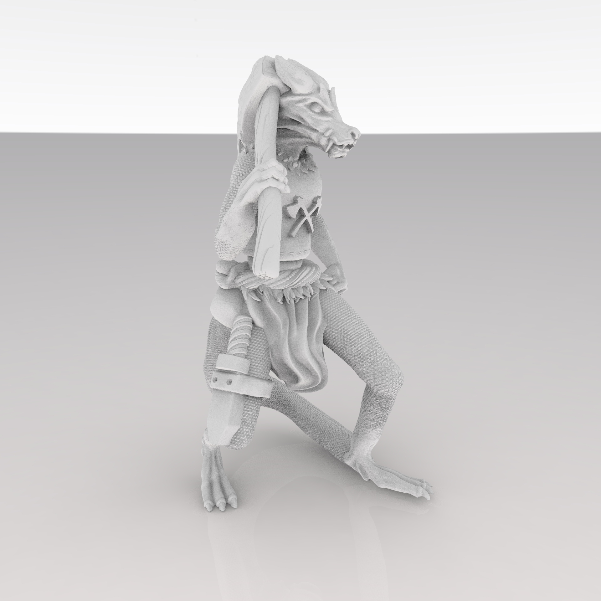 Free STL file Kobold・3D printer model to download・Cults