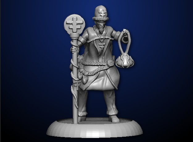 STL file Mage Miniature Pack・3D print object to download・Cults