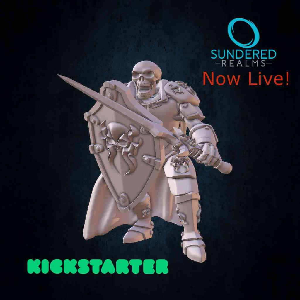 Free STL file Skeleton Knight 💀・3D print design to download・Cults