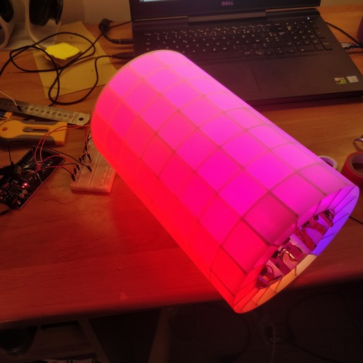 3D printed The Animated Pixel Lamp • made with Alfawise u20 ・ Cults