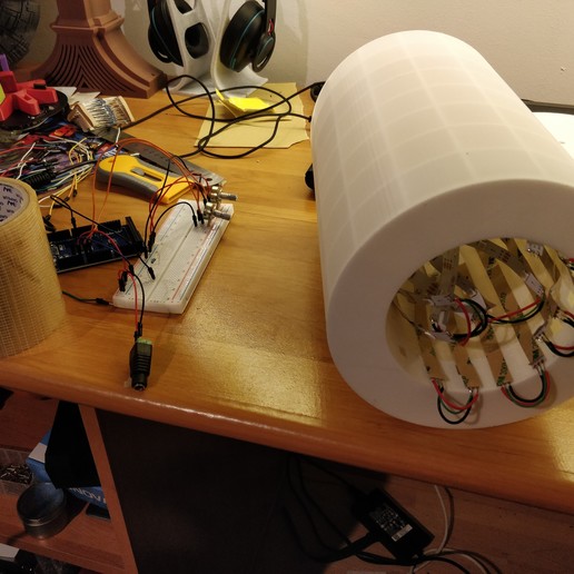 3D printed The Animated Pixel Lamp • made with Alfawise u20 ・ Cults