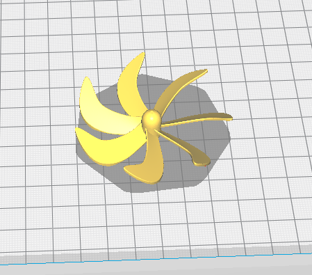 Free STL file 7-blade underwater propeller - prop submarine・3D ...