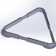 Download STL file Innovative 3-player telescopic billiard triangle • 3D ...