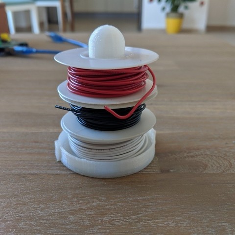 Download free 3D printing designs Hook-up Wire Spool Holder ・ Cults