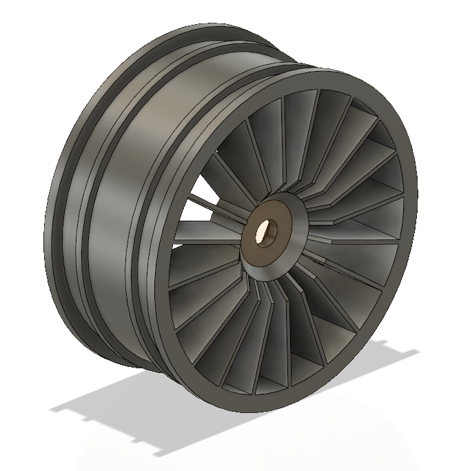 Free STL file A-Tech BX-1 Alternative Front Wheel・3D print object to ...