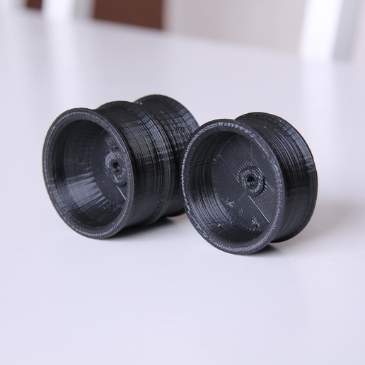 Download free STL file Printed truck: Rims • 3D printing template ・ Cults