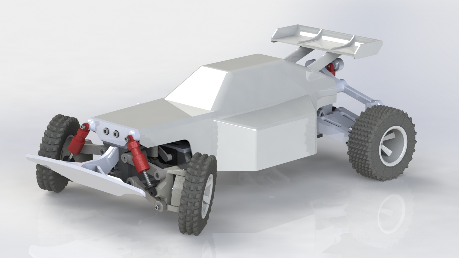 Download STL file 3D Printed RC Buggy: Version 2 (RWD) • Model to 3D ...