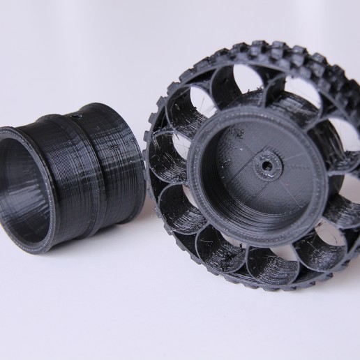 Download free STL file Printed truck: Rims • 3D printing template ・ Cults