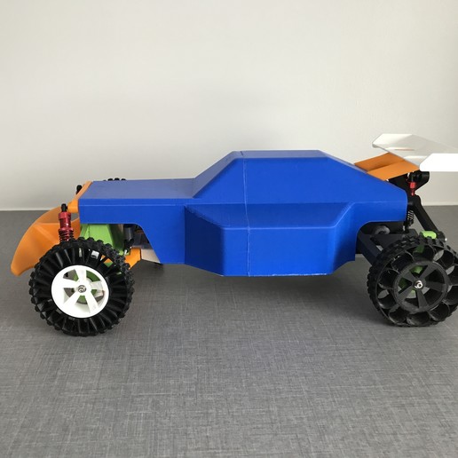 Download STL file 3D Printed RC Buggy: Version 2 (RWD) • Model to 3D ...