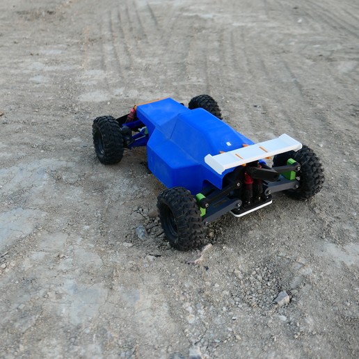 Download STL file 3D Printed RC Buggy: Version 2 (RWD) • Model to 3D ...