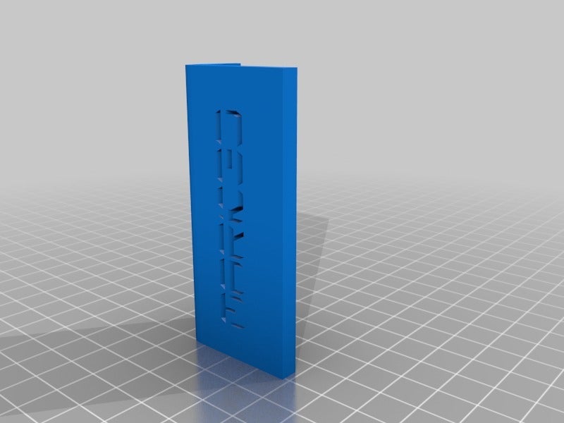Free STL file M3D Nameplate・3D print object to download・Cults