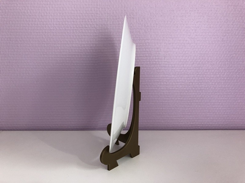 STL file Decorative Plate Holder・3D print design to download・Cults