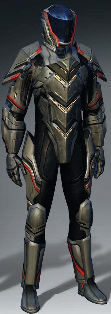 Archivo STL gratis Armor Terran Task Force y figura 1/6 en kit 🖖・Diseño ...