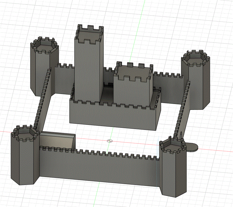 Free STL file Fantasy Fortress・3D printable model to download・Cults