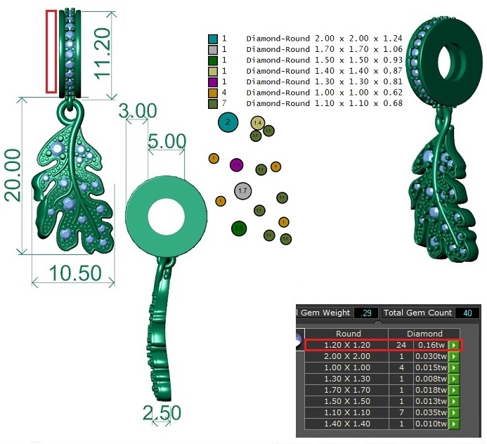 STL file Bracelet charms・Model to download and 3D print・Cults