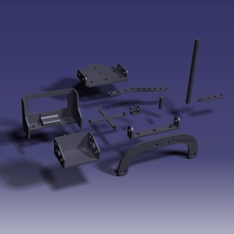 Download free 3D printing templates DIY Assembly Vehicle ・ Cults