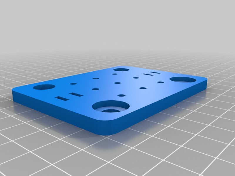 Free STL file V-Slot gantry plate・3D printer design to download・Cults