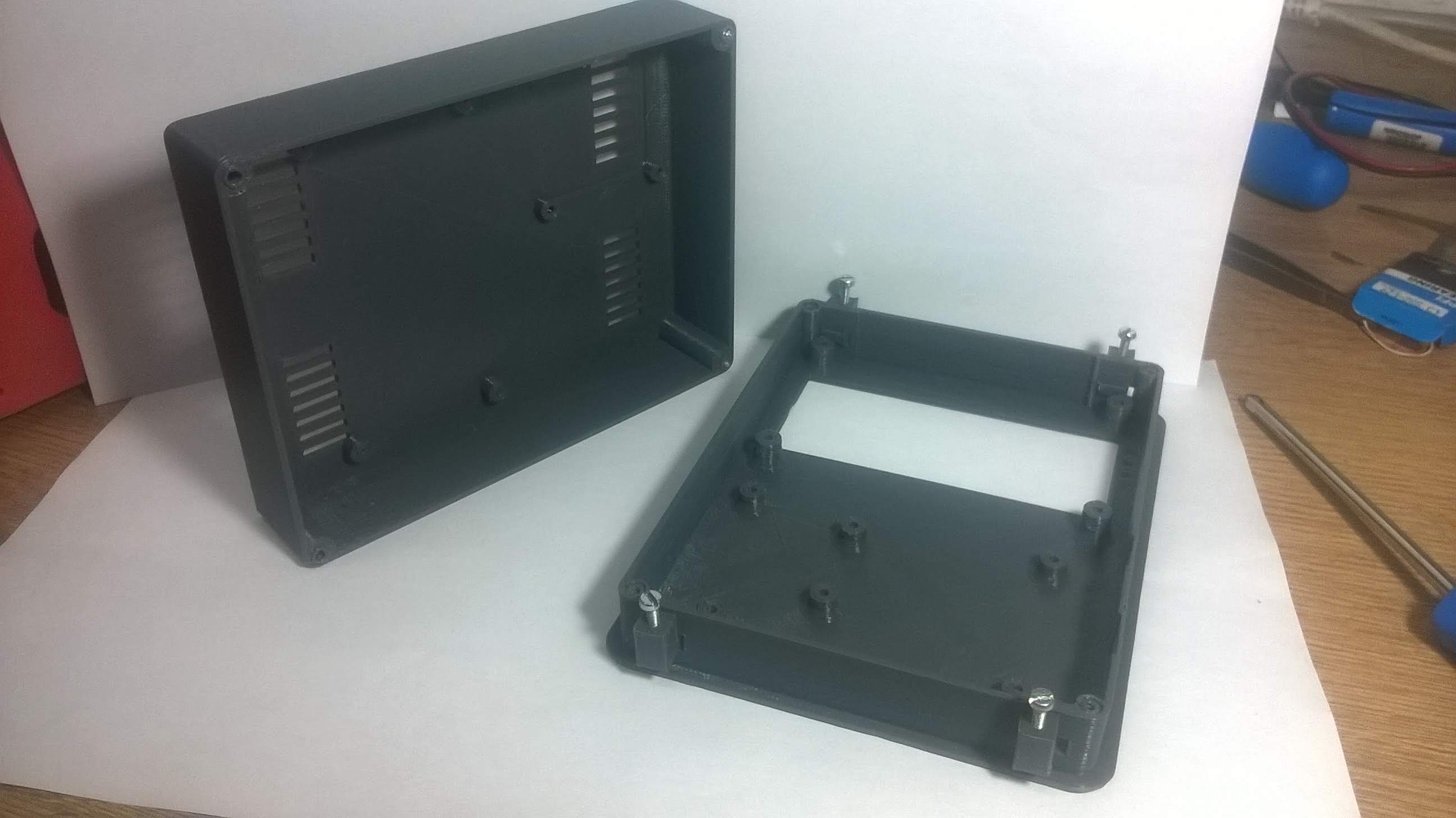 STL file GHLTEC ARDUINO MEGA HMI ELECTRONIC CASE HIMD-3241 🔧・3D ...