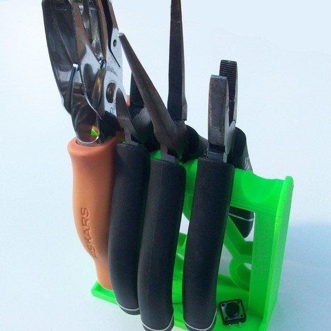 Download free 3D printing files Modern Plier/Wirecutter Rack with ...