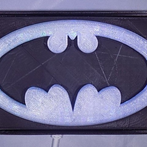 Download free STL file BATMAN LED Light/Nightlight • 3D print design ...