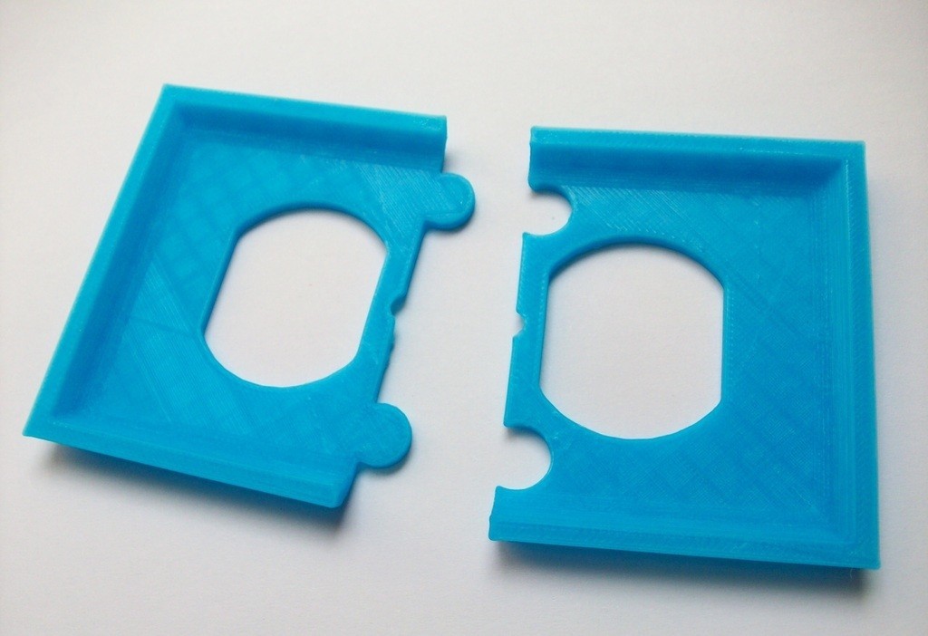 Free STL file Two-Part Electrical Outlet Plate Cover・3D print model to ...