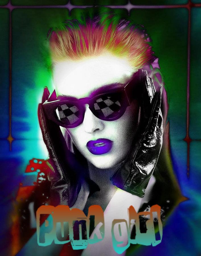 STL file Punk girl 👧・3D print design to download・Cults